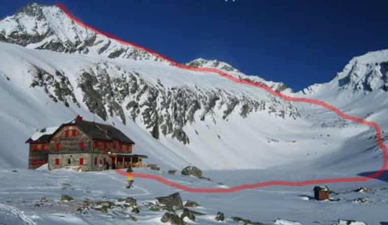 Túranaptár - Sauleck 3086m / winterraum - Csúcsrajáró